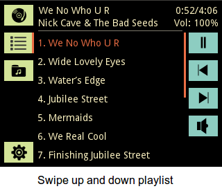 Raspberry Pi touchscreen mpd player - Raspberry Pi Forums
